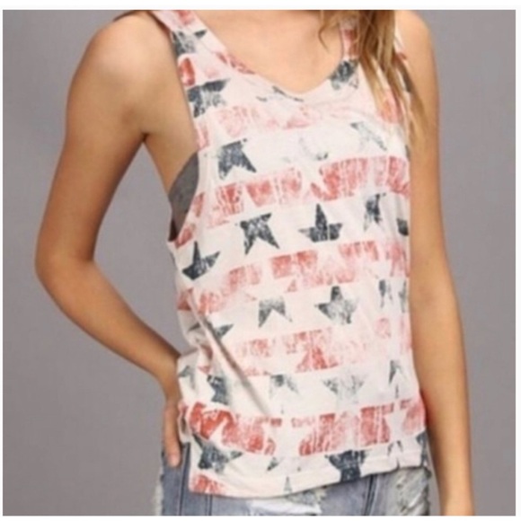 Chaser | Tops | Chaser Stars Stripes Tank | Poshmark